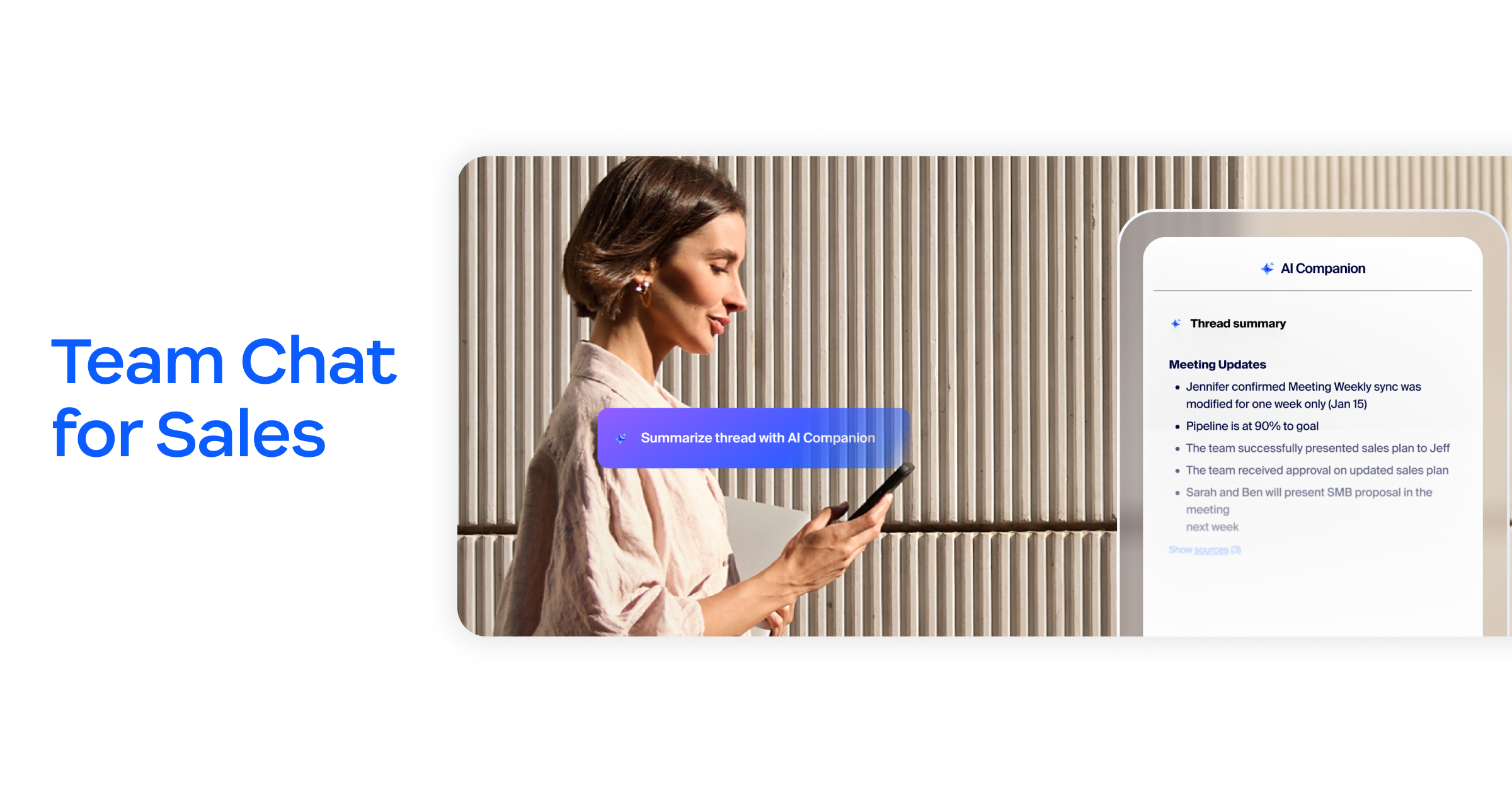 Powerful chat features for sales teams | Zoom