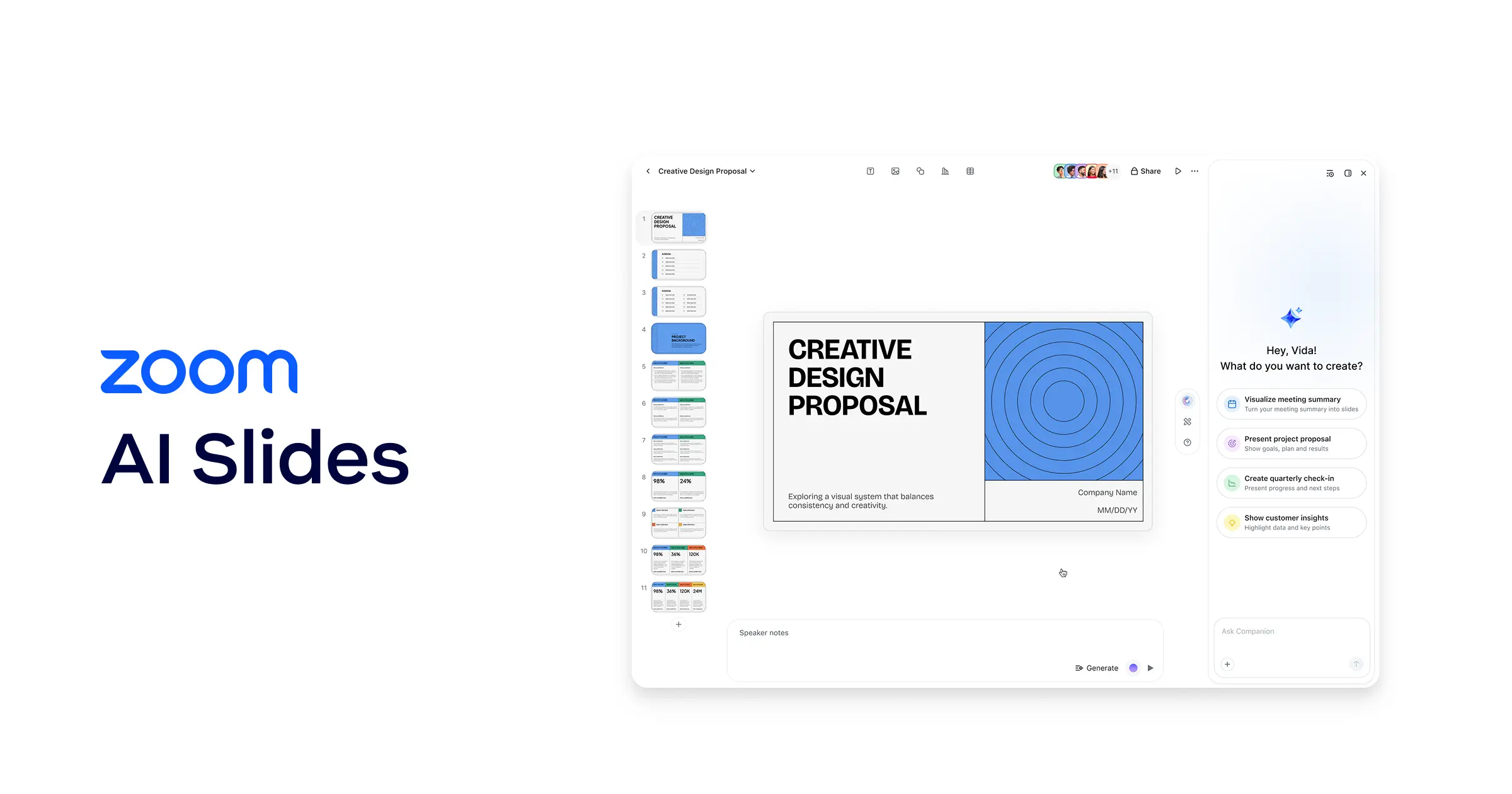 Zoom Slides: AI Presentation Maker | Zoom