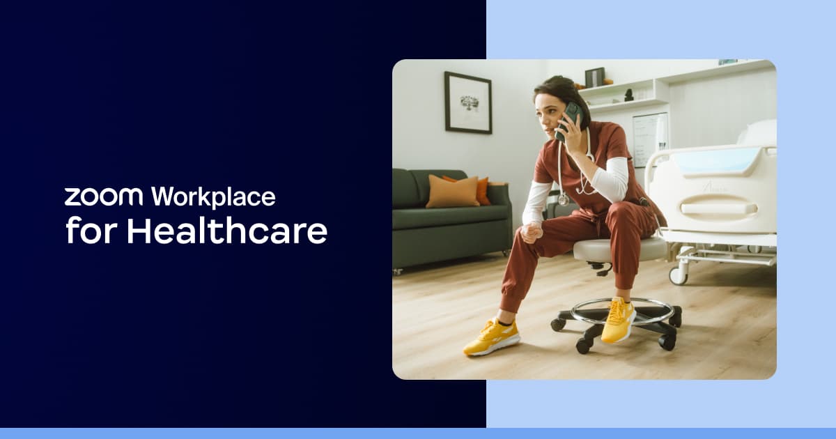 Healthcare collaboration without the complexity | Zoom