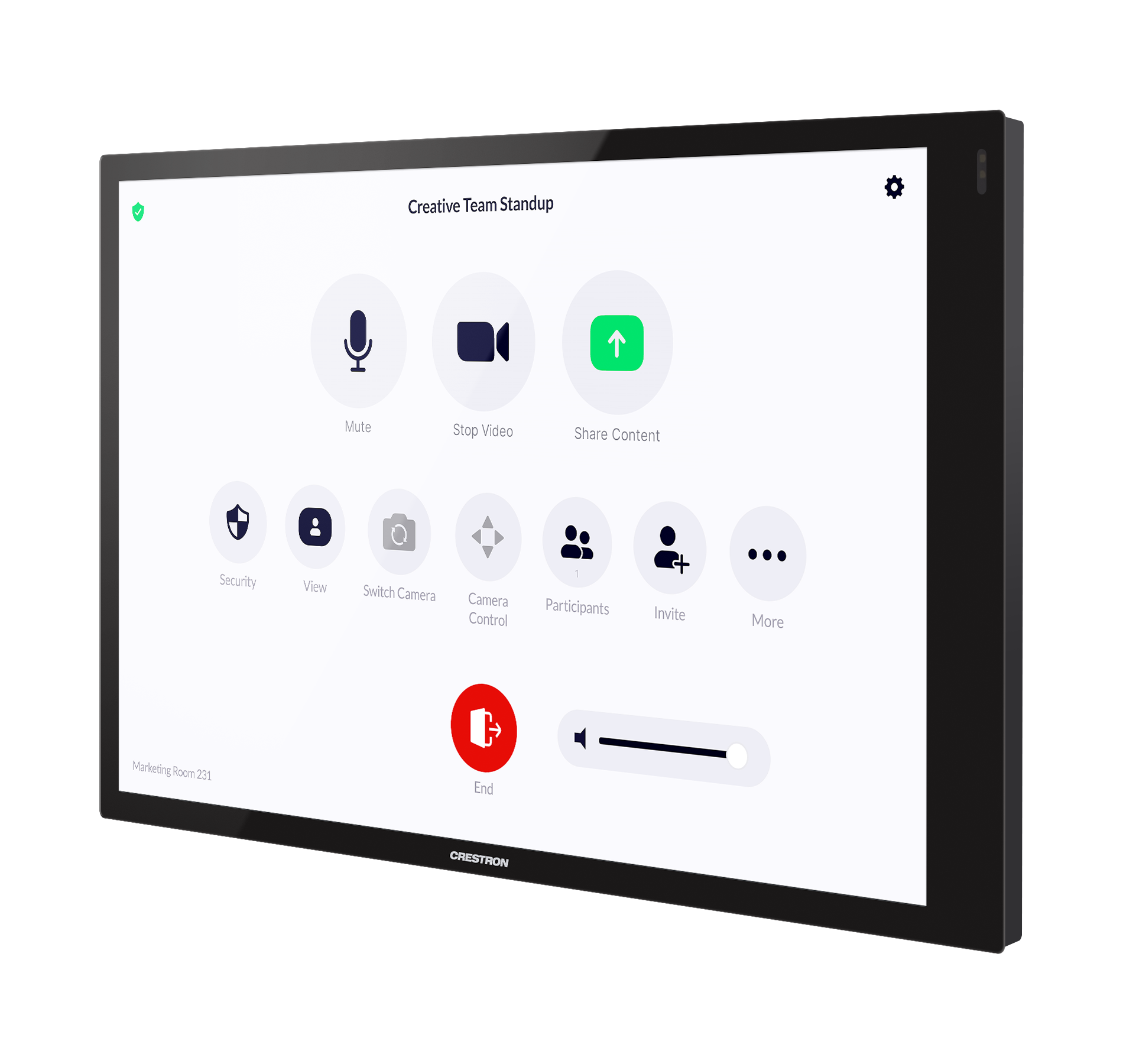 Crestron TSW-1070 | Zoom